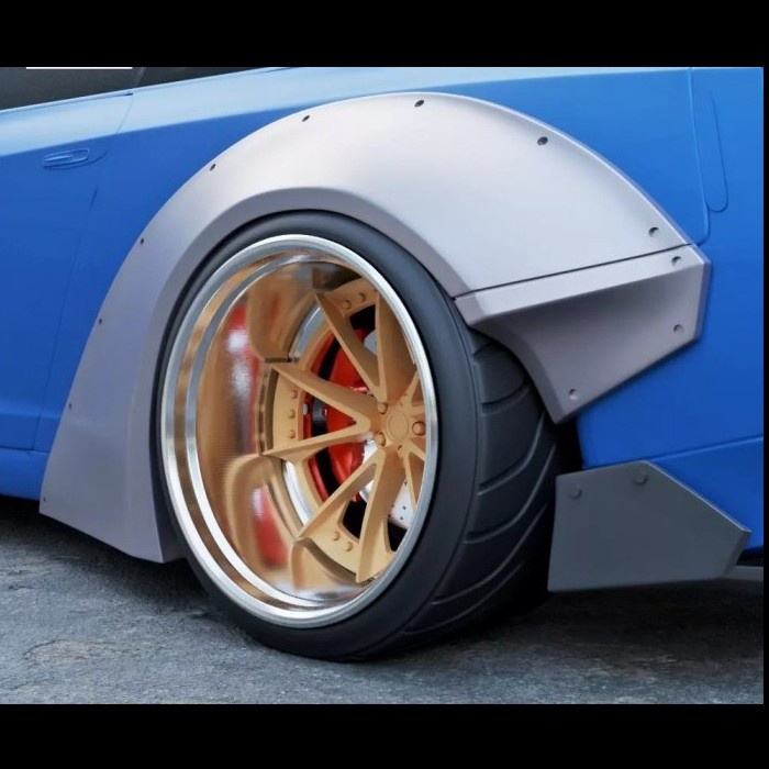 Jual WIDEBODY SET FOR GTR R35 DIECAST MODELS AND RC MOKIT MODEL KIT ...
