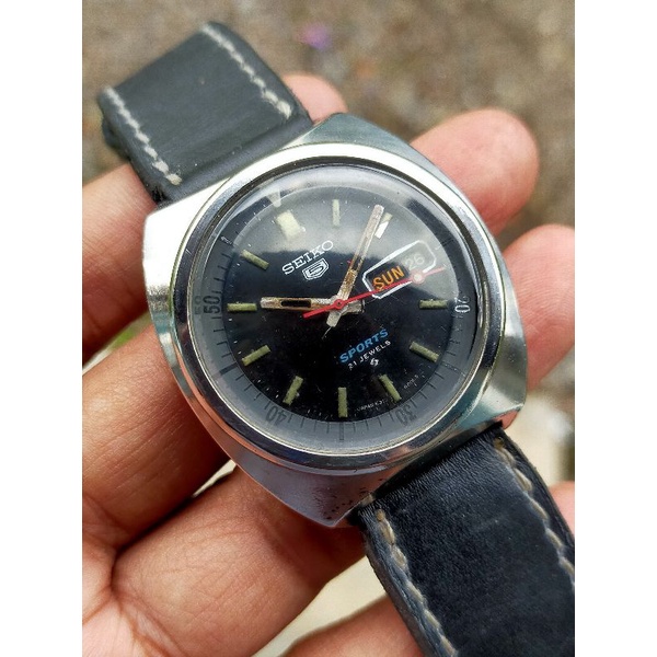 Jual Jam Tangan Seiko 5 Sport Relly Automatic Japan Vintage Cal 6139 | Shopee Indonesia