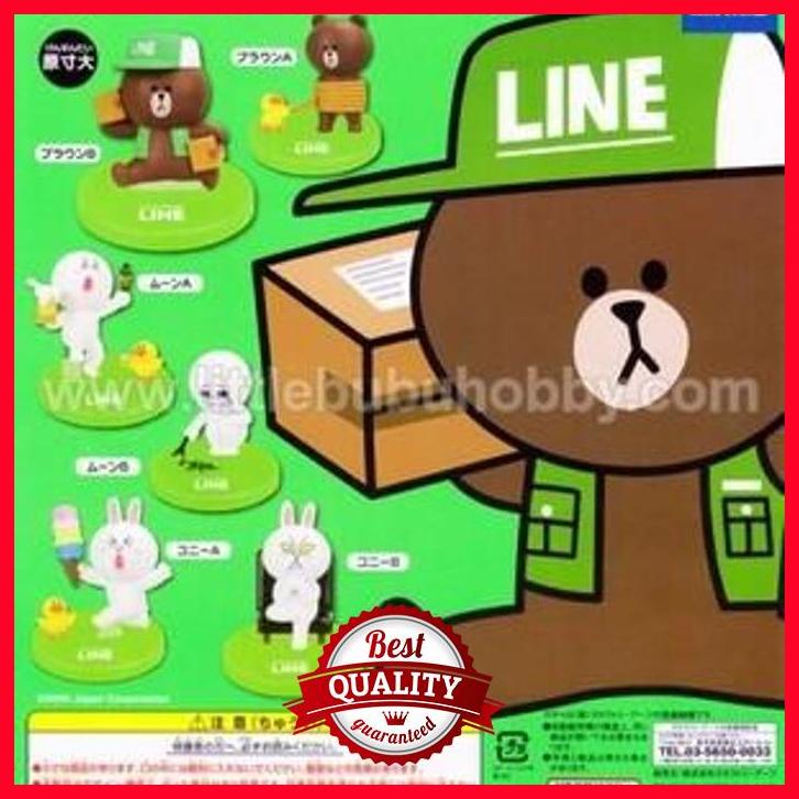 Jual (LBB) Line Character Figure Collection Part.1 (6/set+DP) | Shopee ...