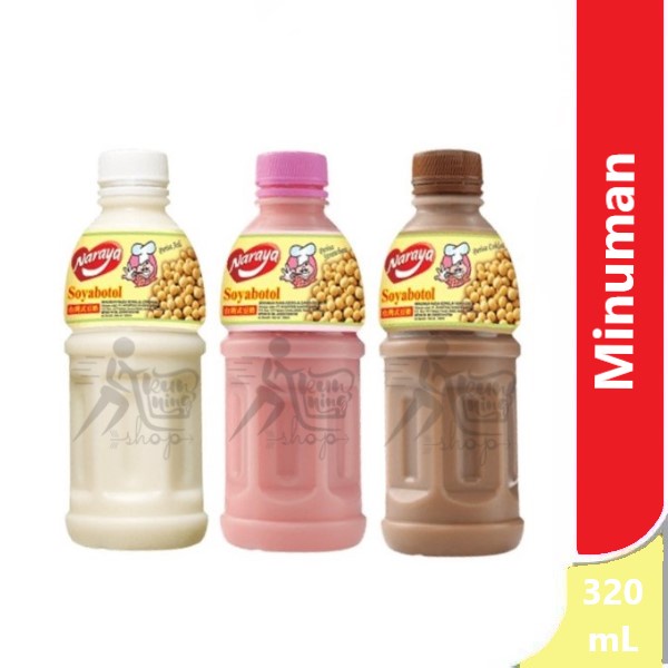 Jual Naraya Soya Botol Kedelai 320 Ml Susu Kedelai Murni Bernutrisi