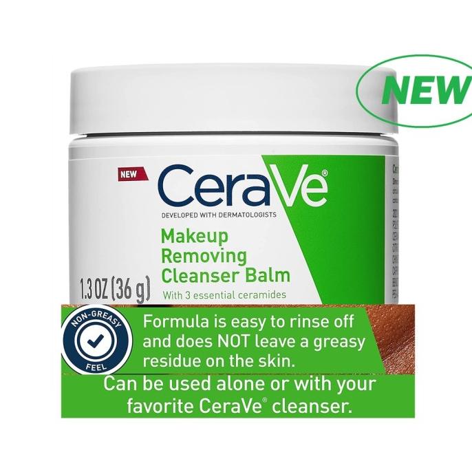 Jual CeraVe Cleansing Balm Hydrating Makeup Remover Ceramides Cleanser ...
