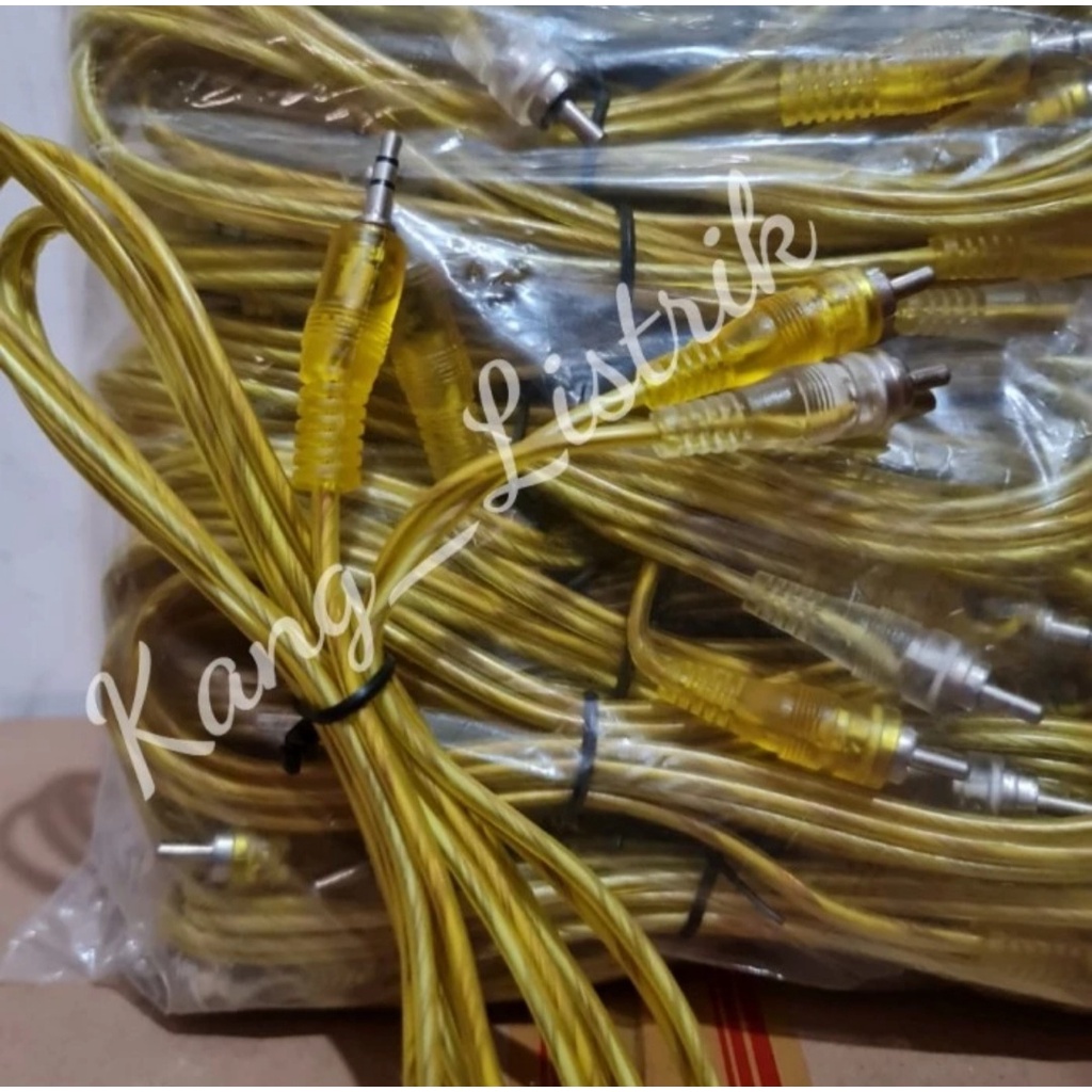 Jual Kabel Audio / Kabel RCA 2-1 1,5Meter INV2 | Shopee Indonesia