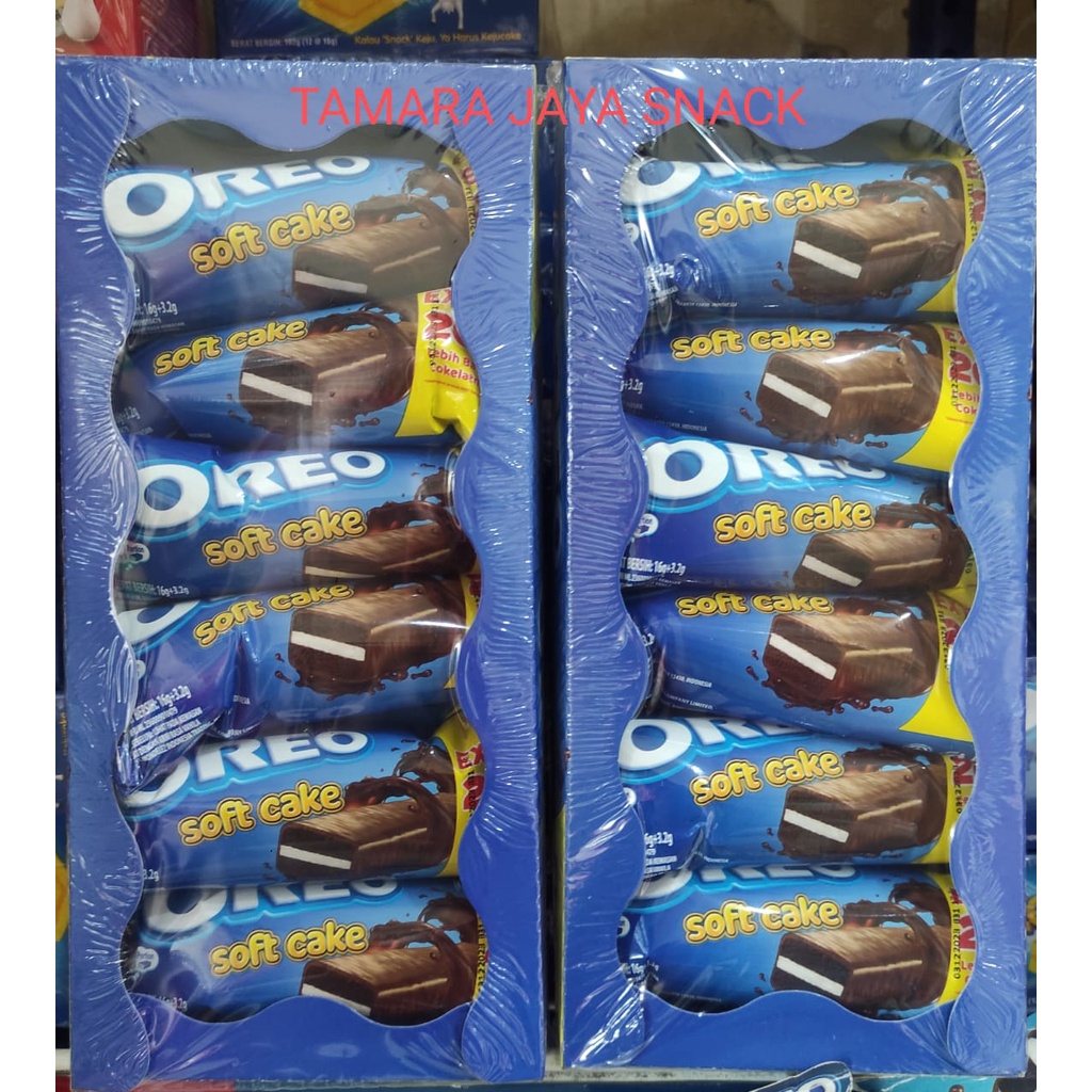 Jual Oreo Softcake Cokelat 16 Gram isi 12 Bungkus ( Harga 1 Pack ) | Shopee Indonesia