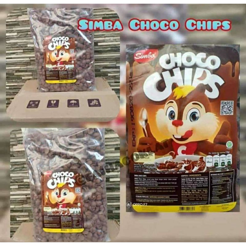 Jual Simba Choco Chips Coco Crunch 950 gram Cokelat | Shopee Indonesia