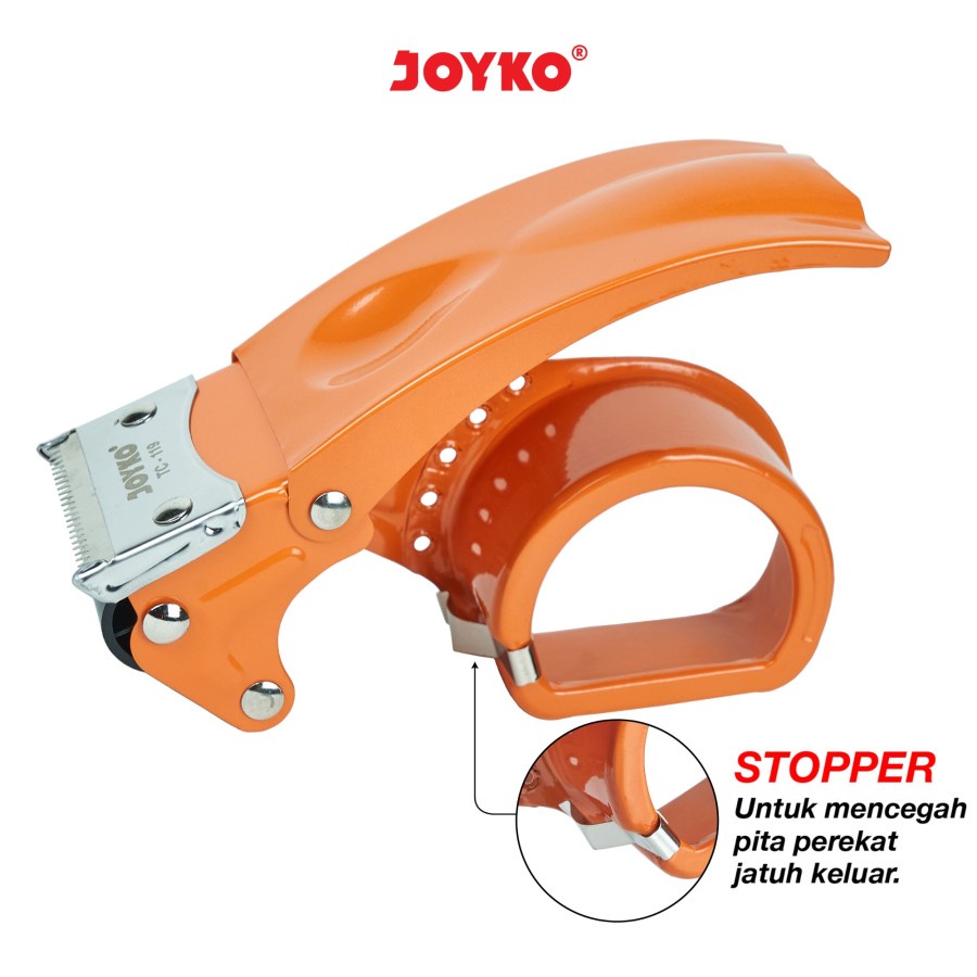Jual Tape Cutter / Tape Dispenser / Alat Pemotong Lakban Joyko TC-119 ...
