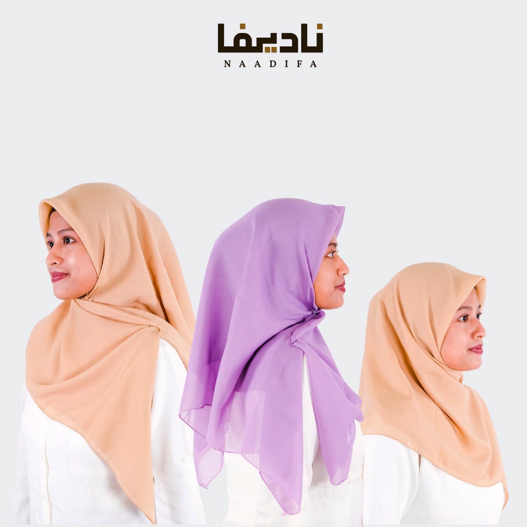 Jual Naadifa Hijab – Bella Square Hijab Segi Empat – 105 x 105 Cm ...