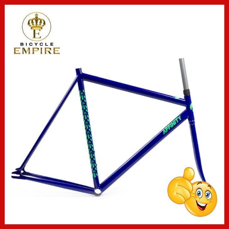 Jual Frame set Sepeda Fixie Affinity Lo Pro Mutant Blue Frameset 700C ...