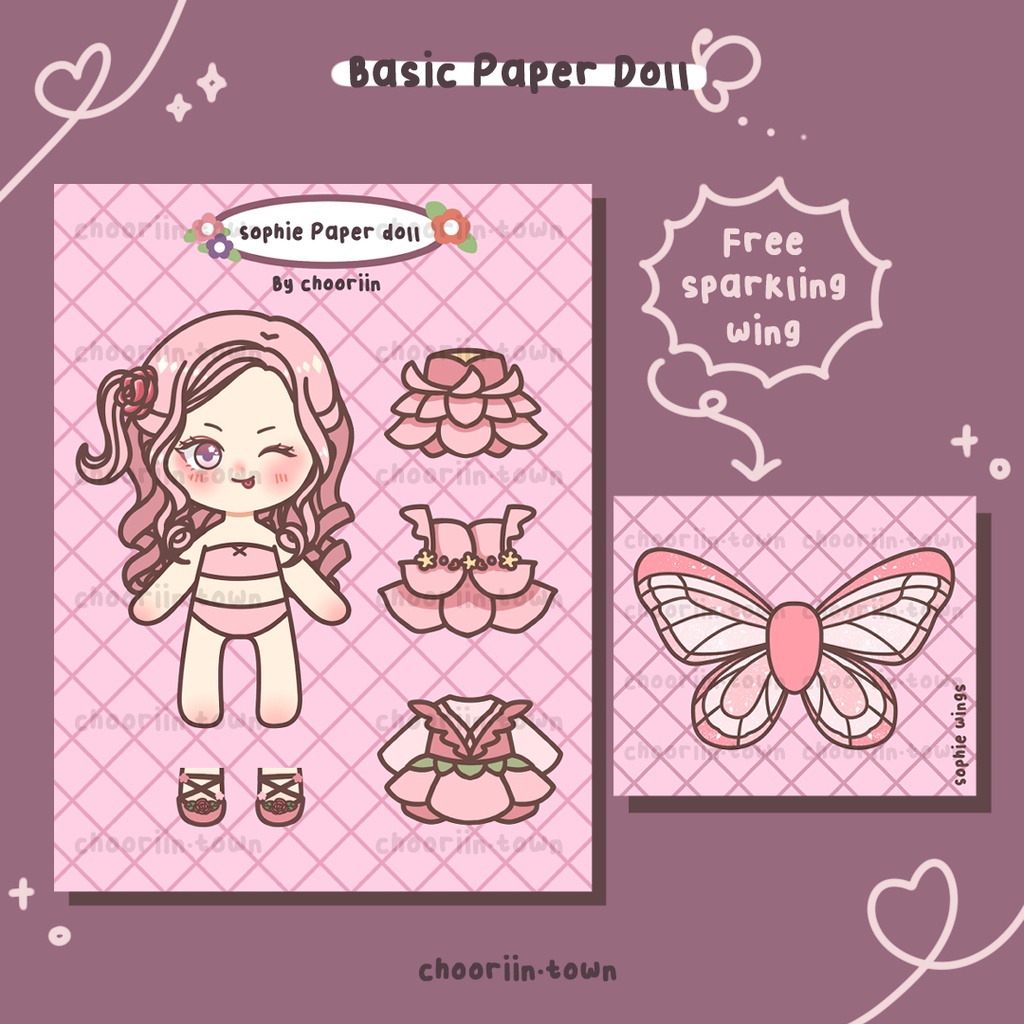 Jual Fairy Basic Paper Doll | Shopee Indonesia