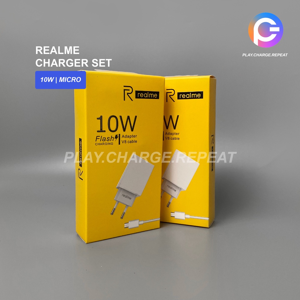 Jual CHARGER REALME MICRO ORIGINAL 100% FAST CHARGING 10W REALME C X U ...