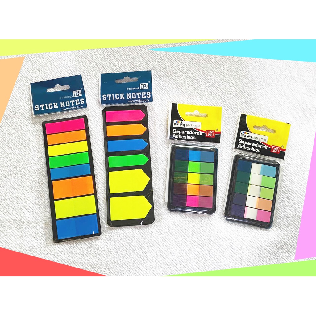 Jual Sticky Notes Pembatas Buku Transparan | Shopee Indonesia