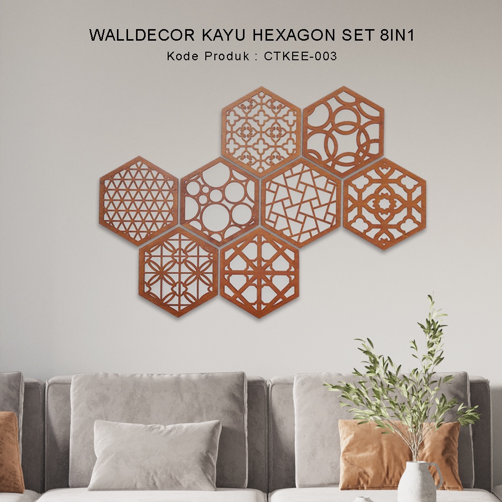 Jual Walldecor kayu Hiasan dinding kayu pajangan rumah dekorasi ruangan ...