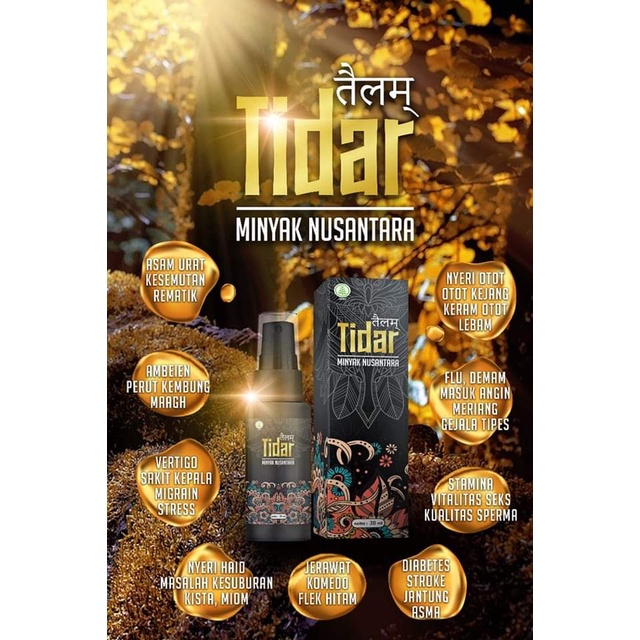 Jual TIDAR Minyak Tidar Nusantara Ramuan Jawa Tradisional | Shopee ...