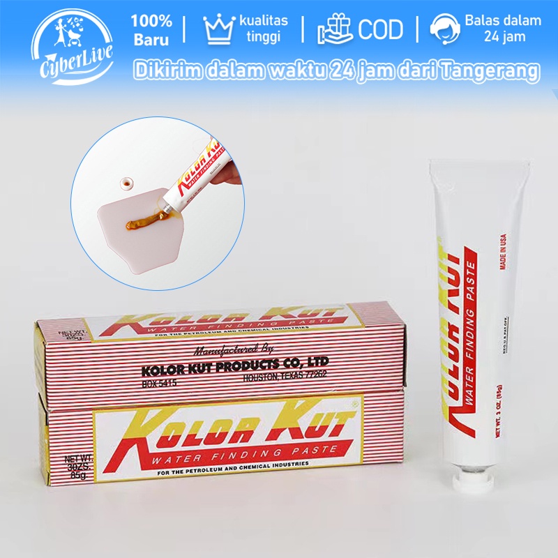 Jual 85g Kolor Kut Pasta Minyak Dan Air Water Finding Paste Water ...