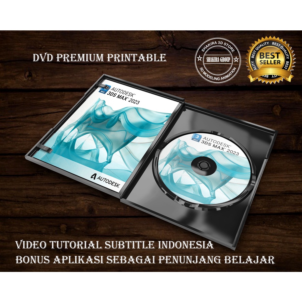 Jual 3ds Max 2023 and VRay Next 6 Video Tutorial Mastering SUBTITLE BAHASA INDONESIA DVD ...