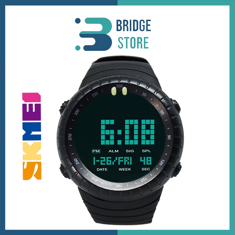 Jual Jam Tangan Pria / SKMEI 1992 Original / Digital LED / Water-resistant 50M - Murah | Shopee ...