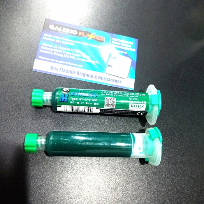 Jual CAT PCB / LEM PCB UV MECHANIC WARNA HIJAU | Shopee Indonesia