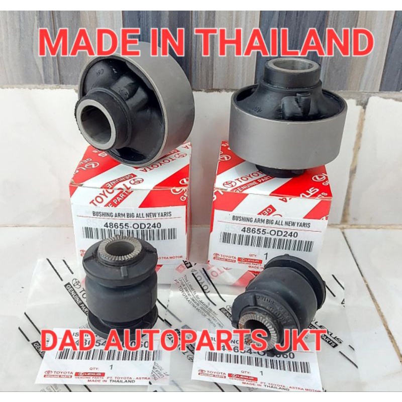 Jual BUSHING LOWER ARM BOS SAYAP BAWAH BESAR KECIL ALL NEW VIOS GEN 3 ...