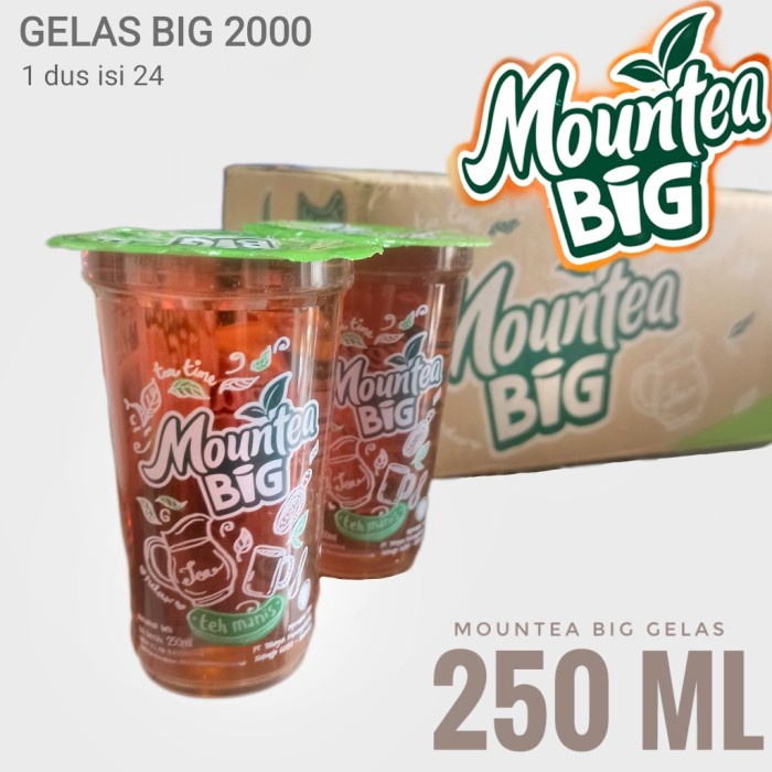 Jual Mountea teh gelas BIG khusus instan | Shopee Indonesia