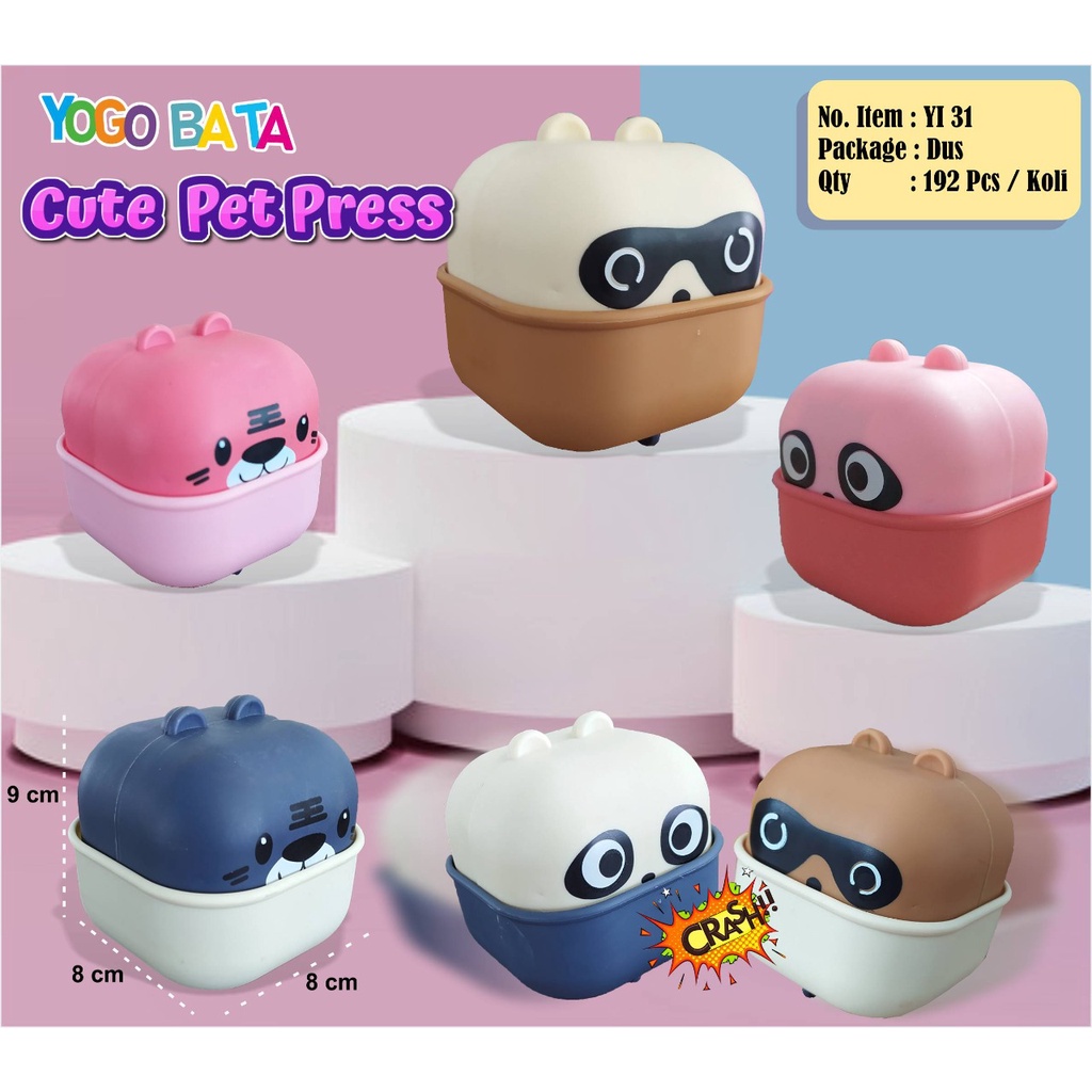 Jual ( BISA COD) Mainan Animal Push Back Cute Pet Car YI 31 | Shopee ...