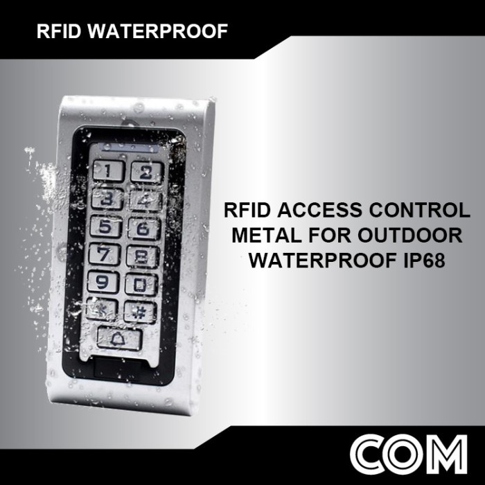 Jual Akses Rfid Access Control Waterproof Akses Door Outdoor Ip68 ...