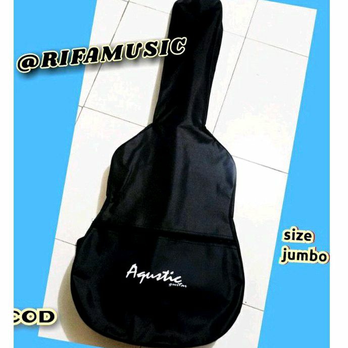 Jual Tas gitar merk aqustic size Jumbo (Bisa akustik/klassic) | Shopee ...