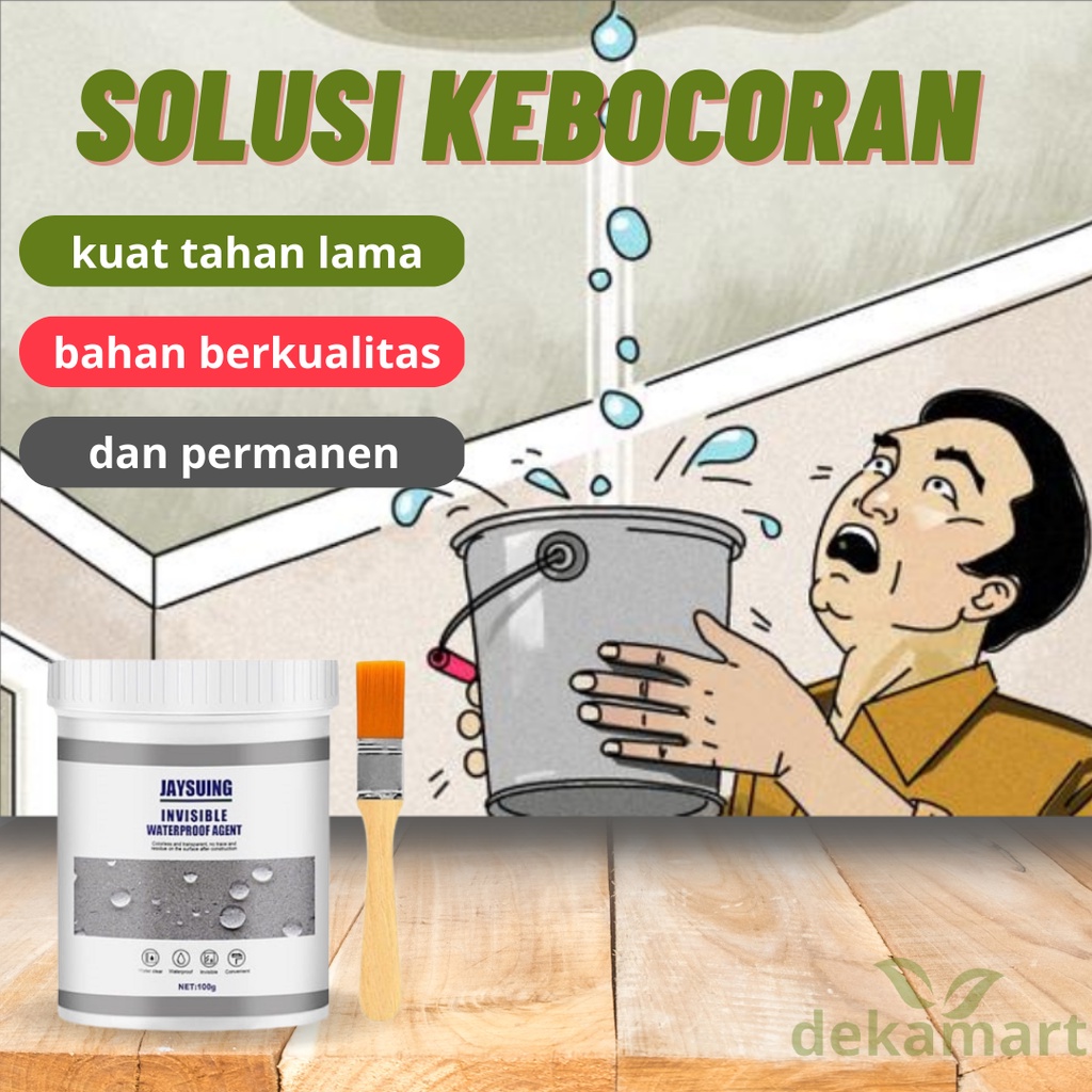 Jual lem anti bocor atap rumah dinding tembok transparan tidak rembes ...