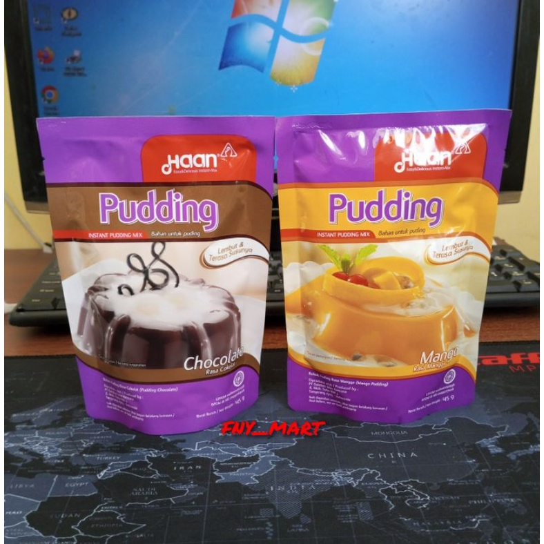 Jual Haan Pudding Cokelat 145gr / Puding Pouch Instan | Shopee Indonesia