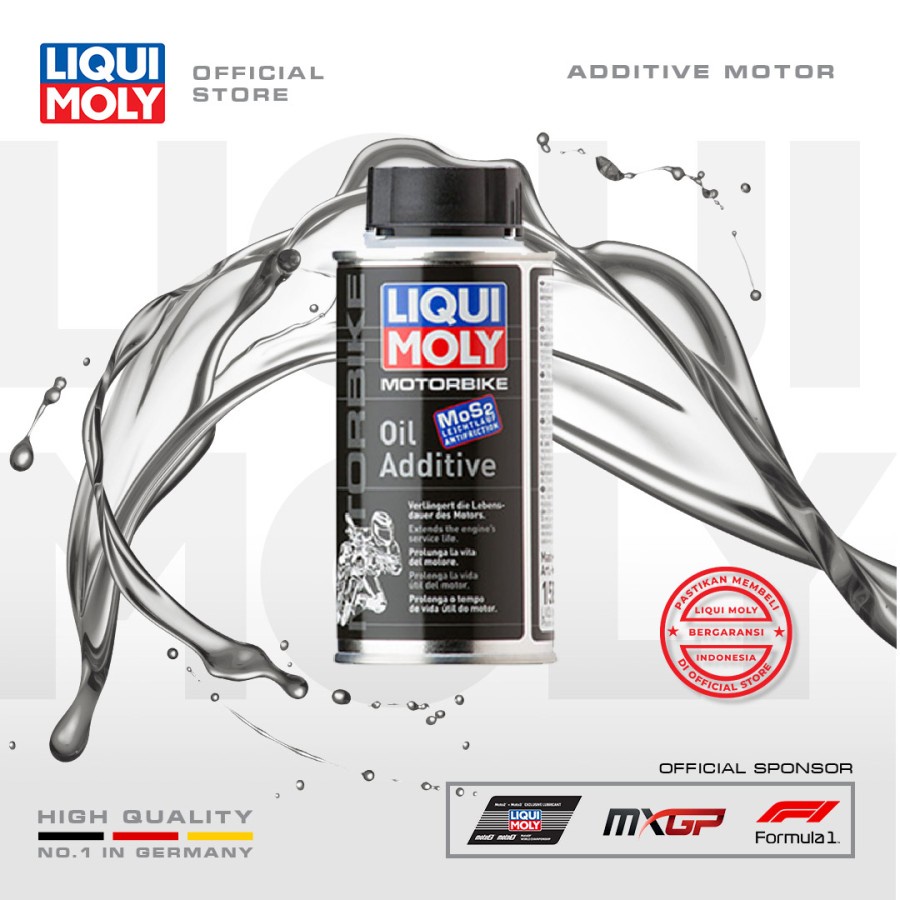 Jual Liqui Moly Motorbike Oil Additive 120 ML - Additive Motor 1580 ...