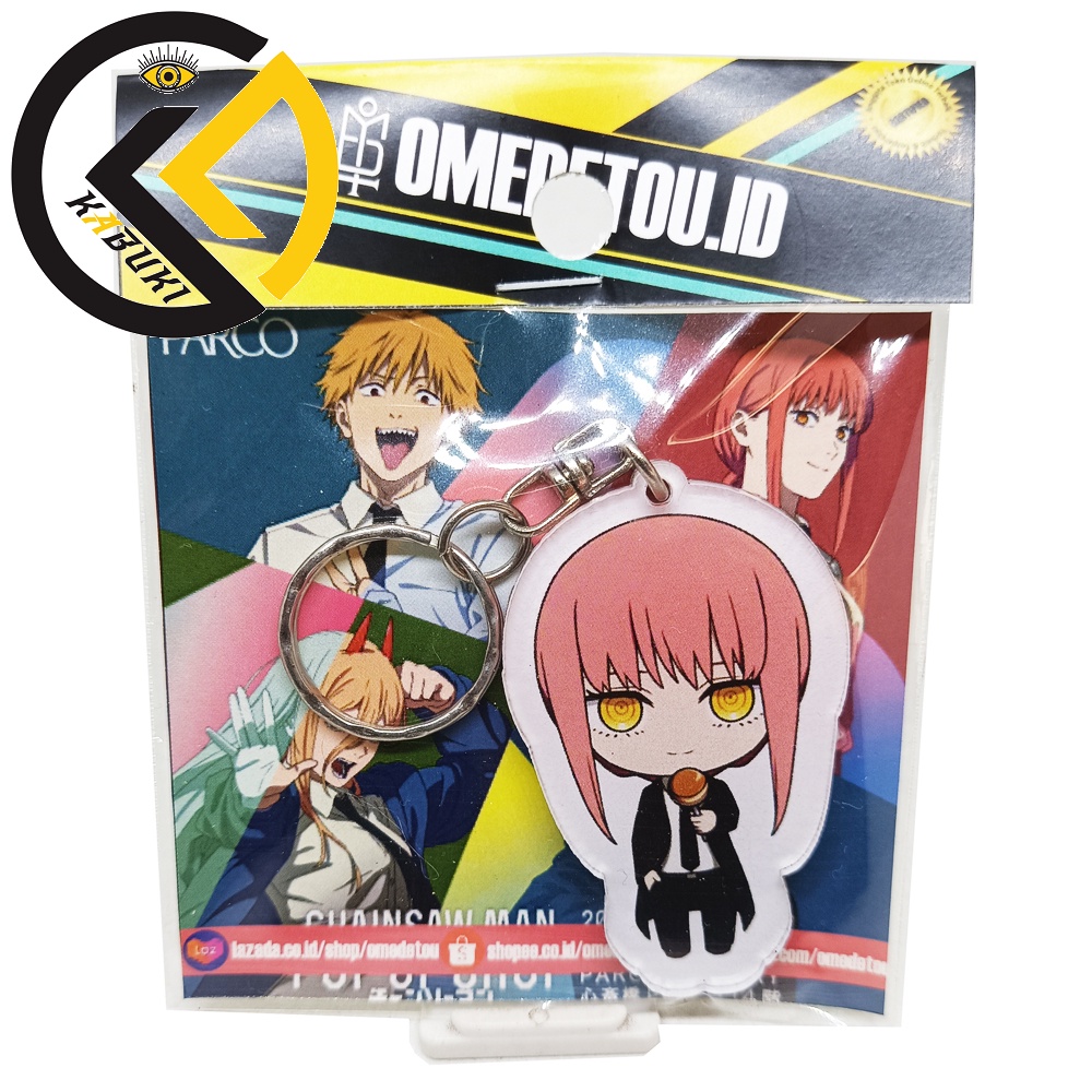 Jual KABUKI Key Chain Makima - Anime Chainsaw Man | Shopee Indonesia