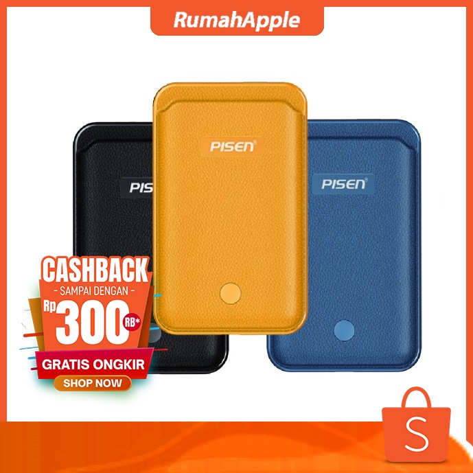 Jual Power Bank Pisen Quick Magsafe Wireless Charging 5000mAh | Shopee ...
