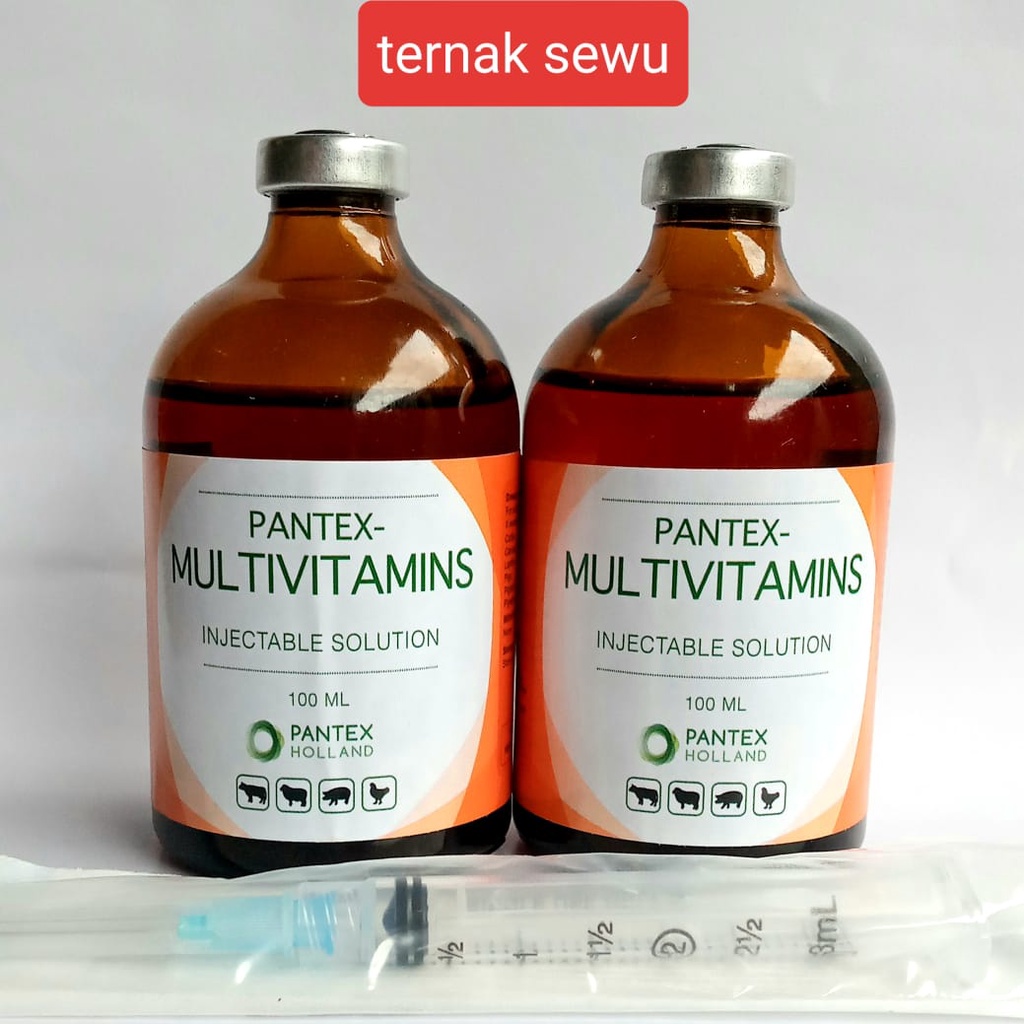 Jual PANTEX MULTIVITAMINS 100ml - Injeksi Multivitamin - Multivitamin ...