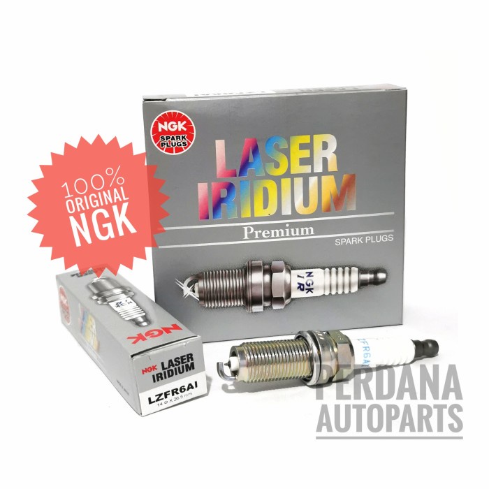 Jual Busi Toyota Innova Fortuner Bensin Asli NGK Laser Iridium | Shopee ...
