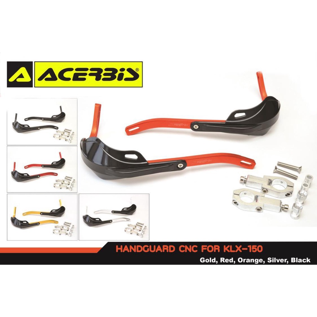 Jual Handguard Tulang Handgad Plus cover PROTAPER ACERBIS Plus cover ...