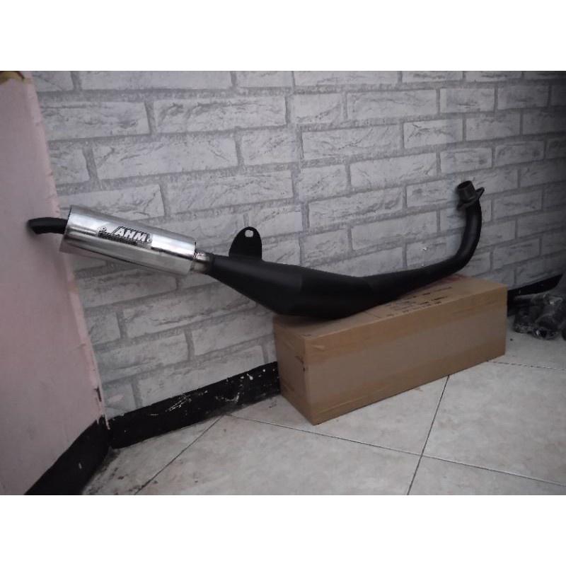 Jual AHM Ekzos Suzuki Satria Exhaust 2 Stroke RGV 120 / RGX 120 ...