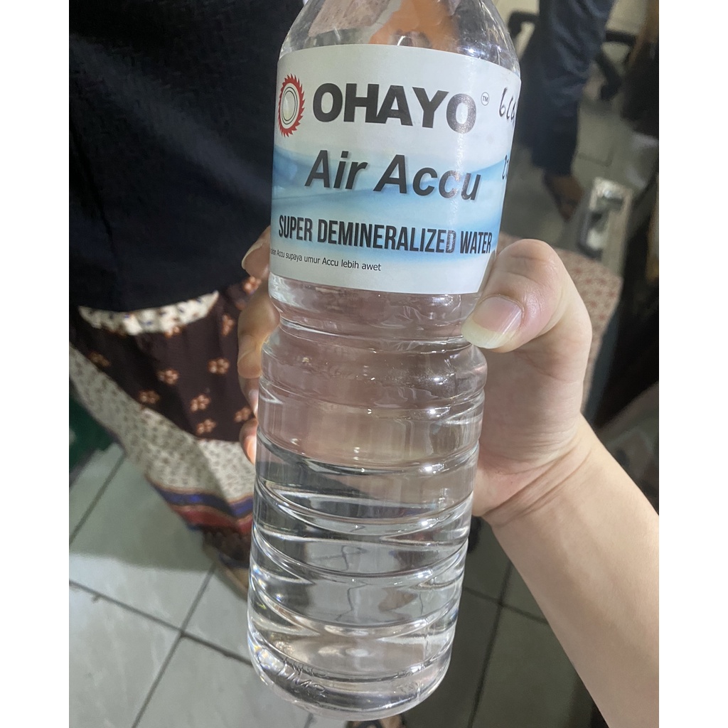 Jual AIR ACCU AKI ISI ULANG / AIR AKI TAMBAH 1 LITER / 1 BOTOL | Shopee ...