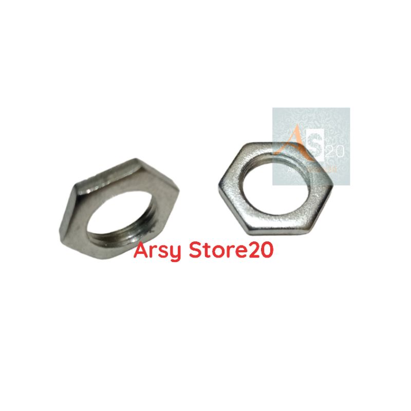 Jual MUR HEX NUT RING SEGI 6 SEGI ENAM TIPIS AKSESORIS LAMPU | Shopee ...