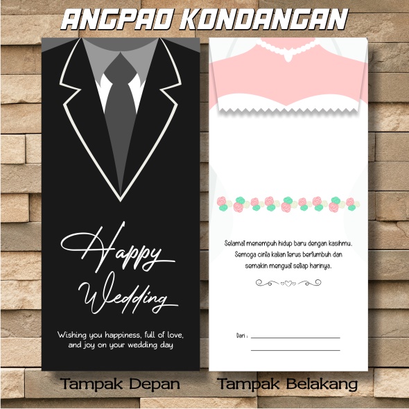 Jual AMPLOP WEDDING / AMPLOP KONDANGAN LUCU | Shopee Indonesia