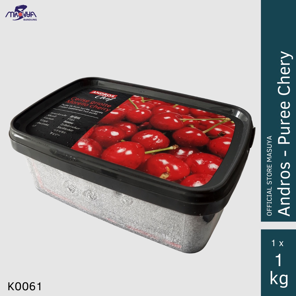 Jual Andros Cherry Puree - 1kg | Shopee Indonesia