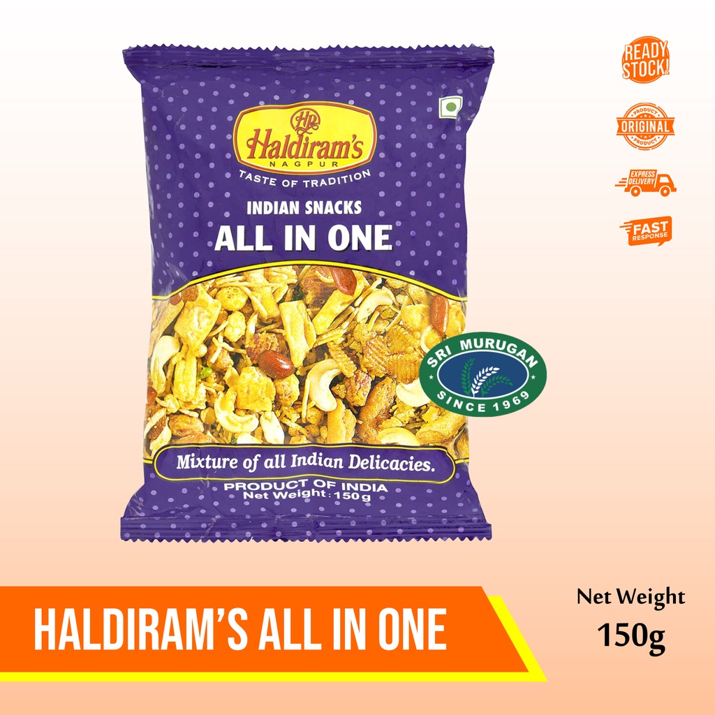 Jual HALDIRAM'S ALL IN ONE 200g | Shopee Indonesia