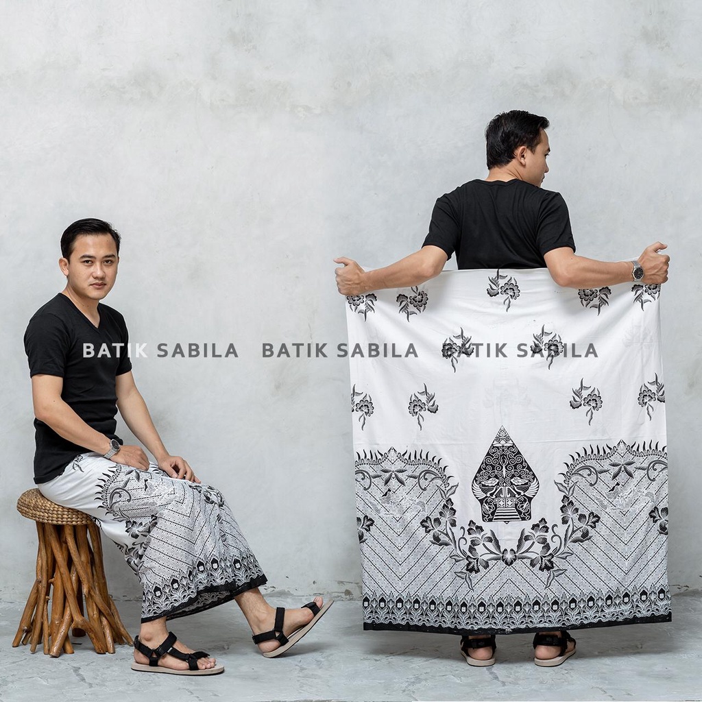 Jual Sarung Batik Wayang Gunungan Cakaran | Shopee Indonesia