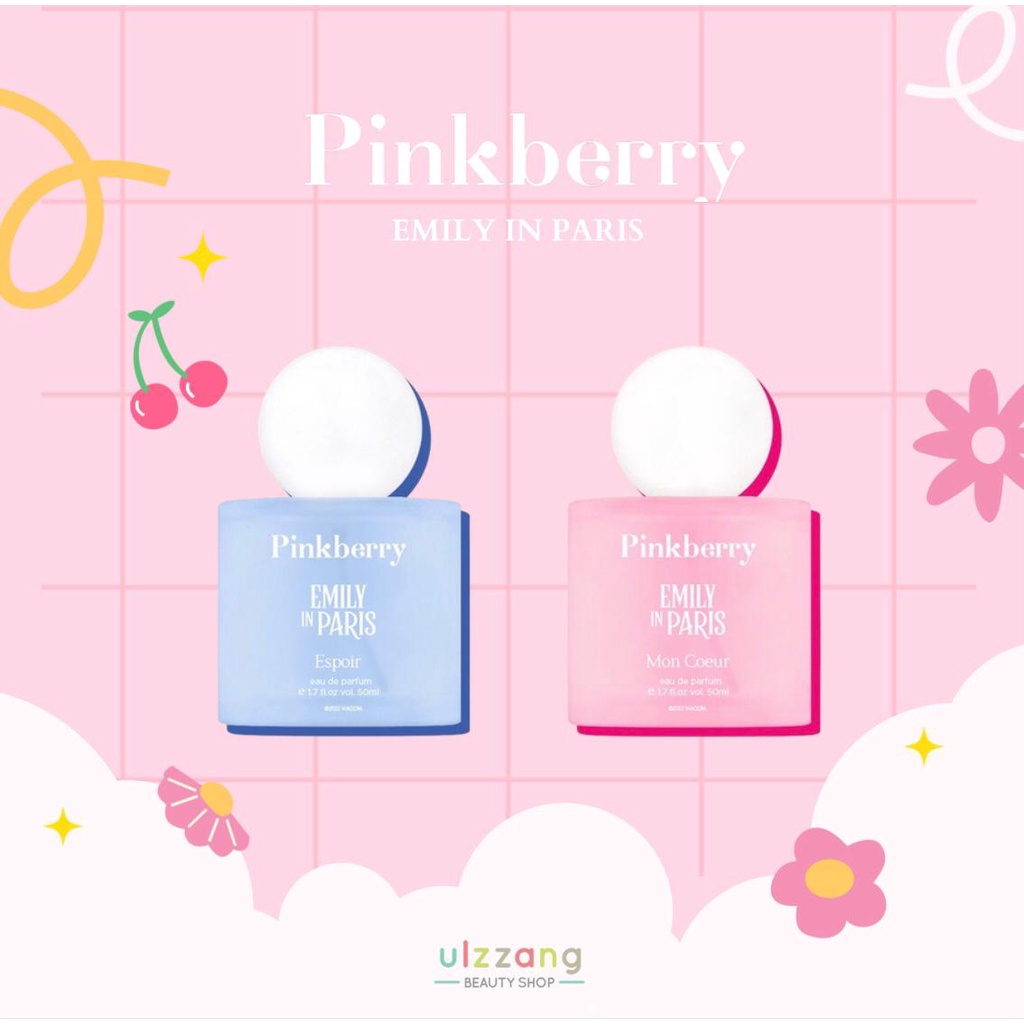 Jual PINKBERRY X EMILY IN PARIS EDP Parfum Pinkberry Emily Espoir Mon ...