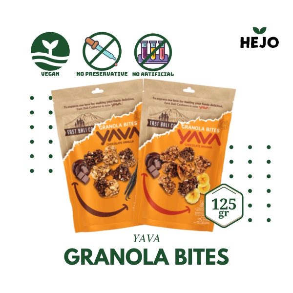 Jual East Bali Cashew YAVA - Granola Bites / Cemilan Sehat dengan ...