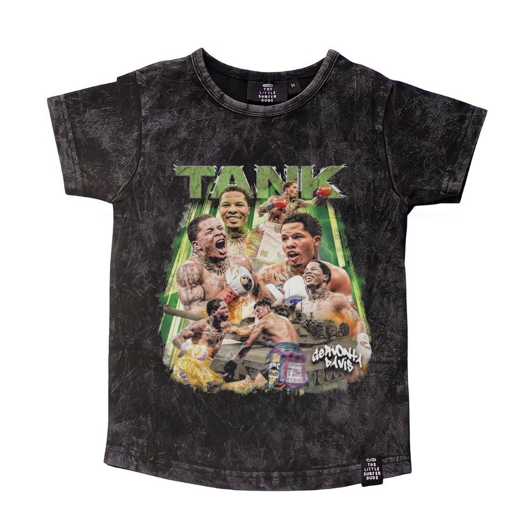Jual Psycho Crucify "Gervonta Tank Davis" Kids Stone Wash Oversize ...
