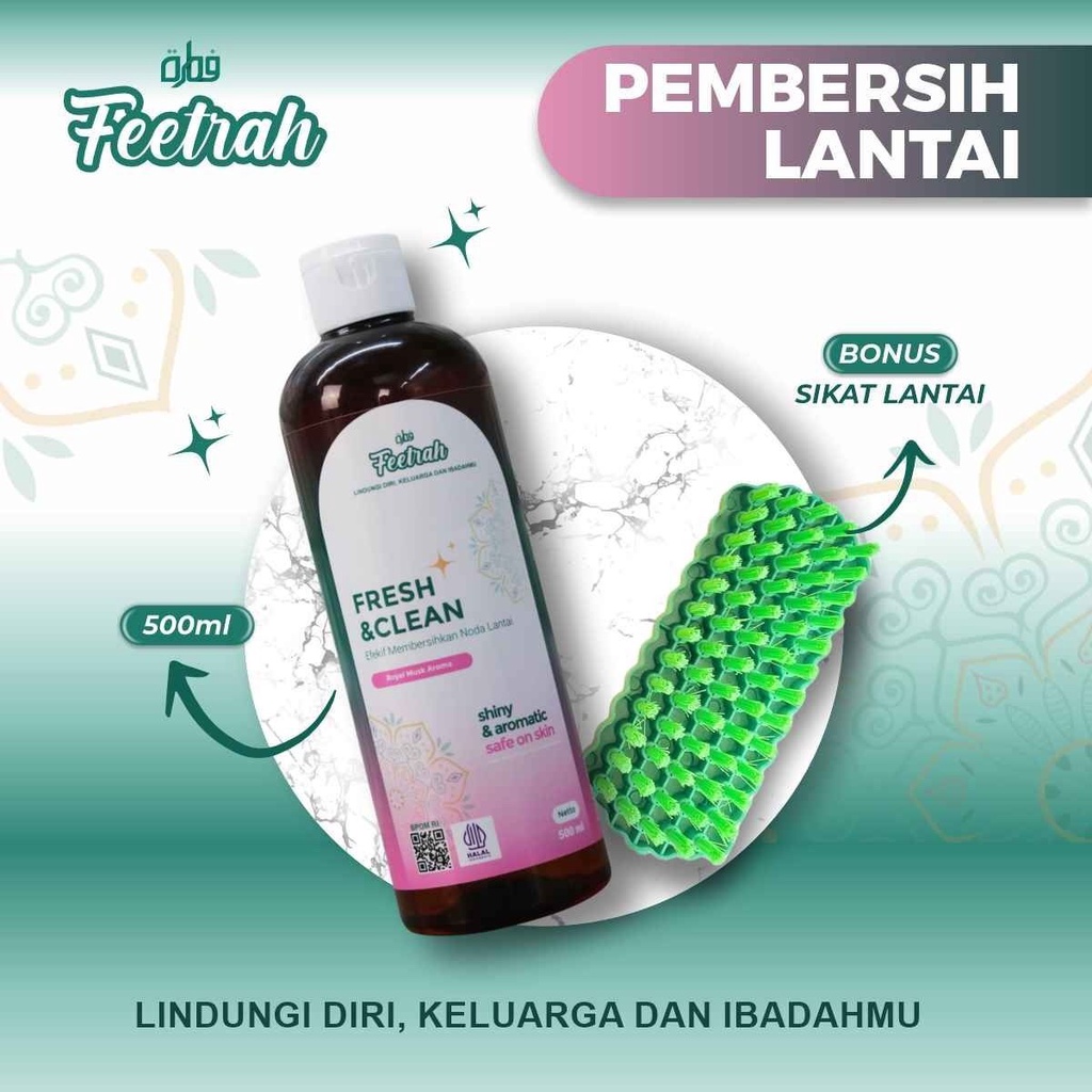 Jual FEETRAH/ FRESH AND CLEAN/ Cairan Pembersih Lantai dengan Aroma ...