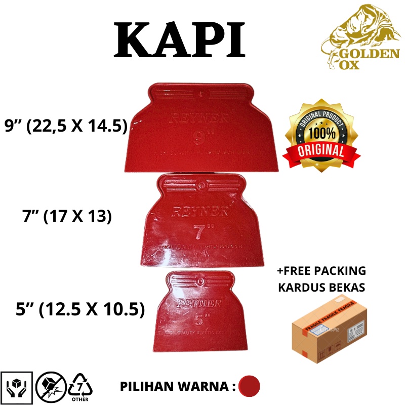 Jual Kapi Scrub Plastik 5" 7" 9" REYNER / Scrapper | Shopee Indonesia