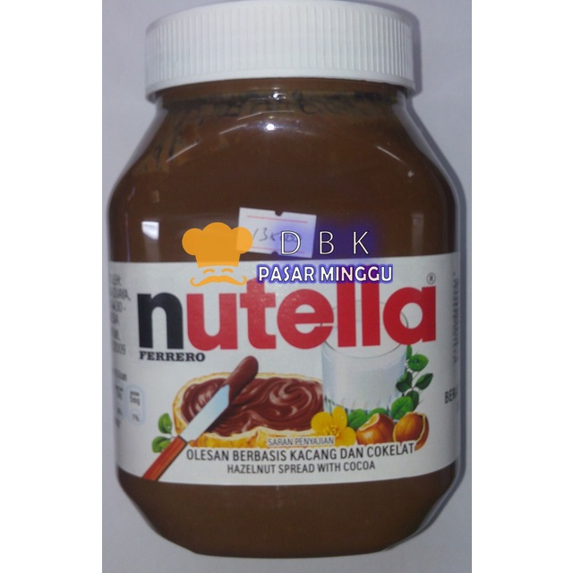 Jual Selai Nutella spread 1 kg Nutella 1000 gram chocolate hazelnut ...