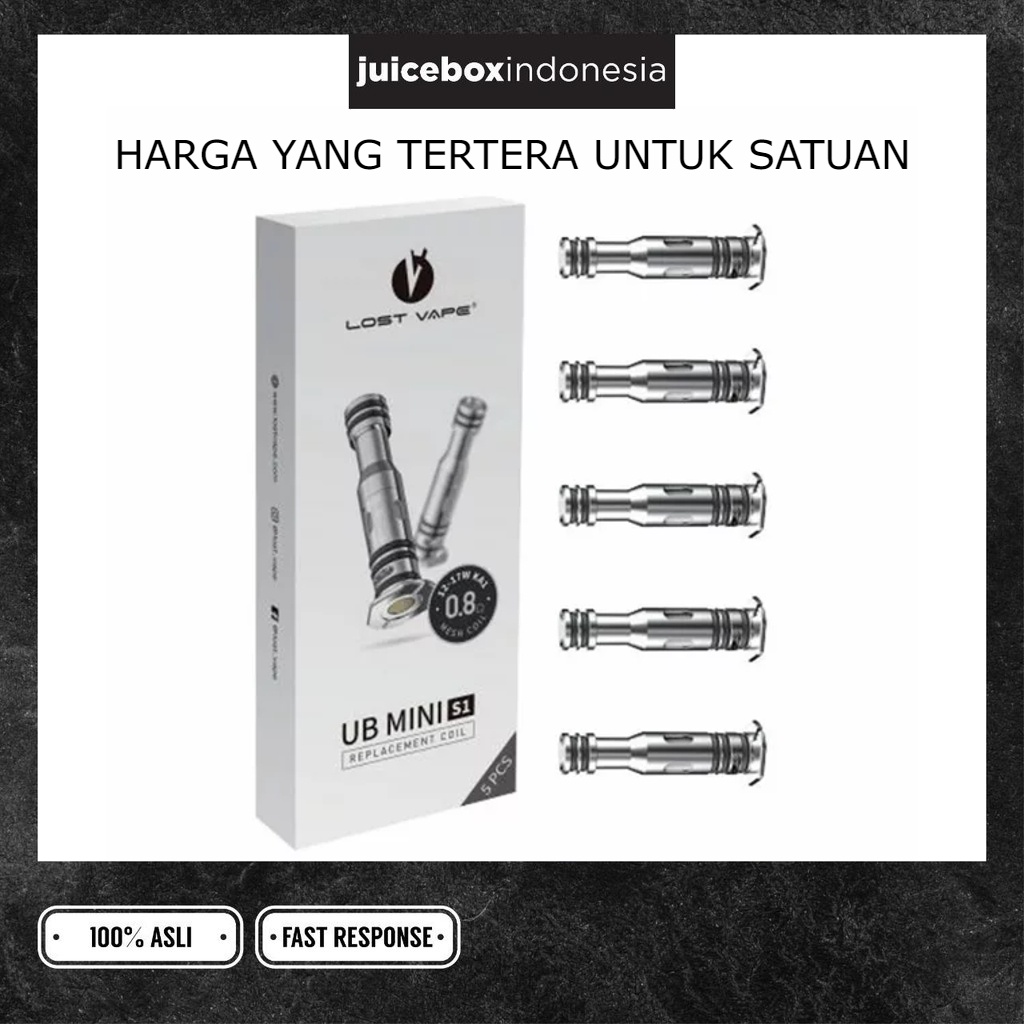 Jual Coil Ultra Boost Mini / UB Mini Authentic by Lost Vape | Shopee ...