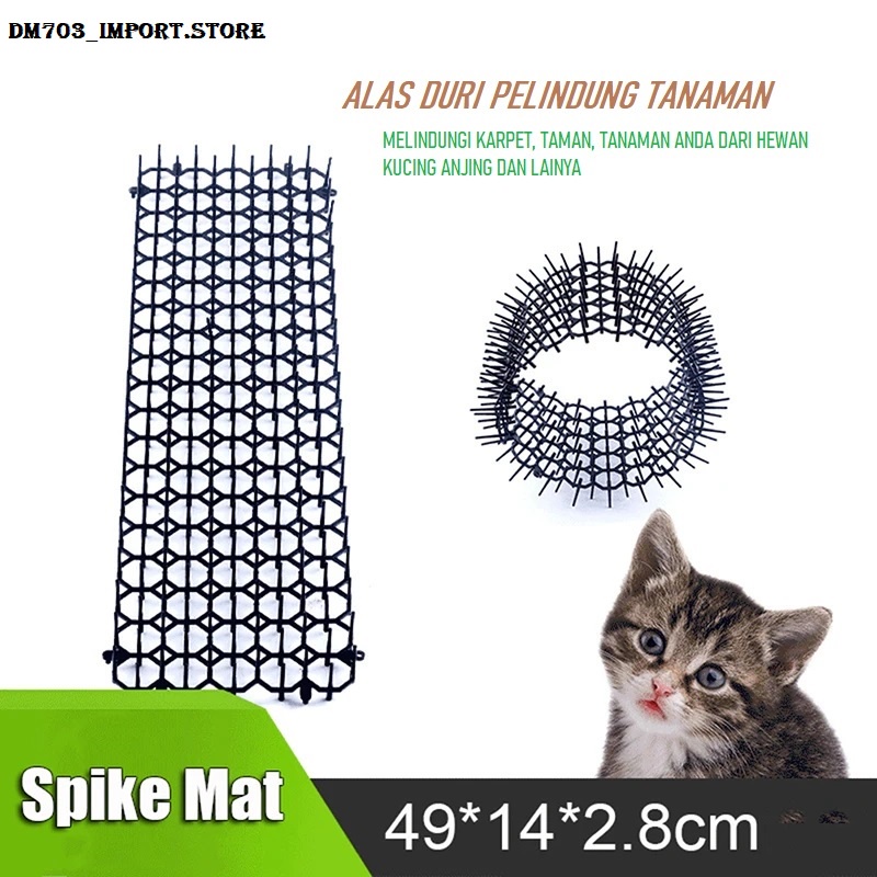 Jual Alat Pengusir Anti Kucing Anjing Matras Karpet Bentuk Duri Paku ...