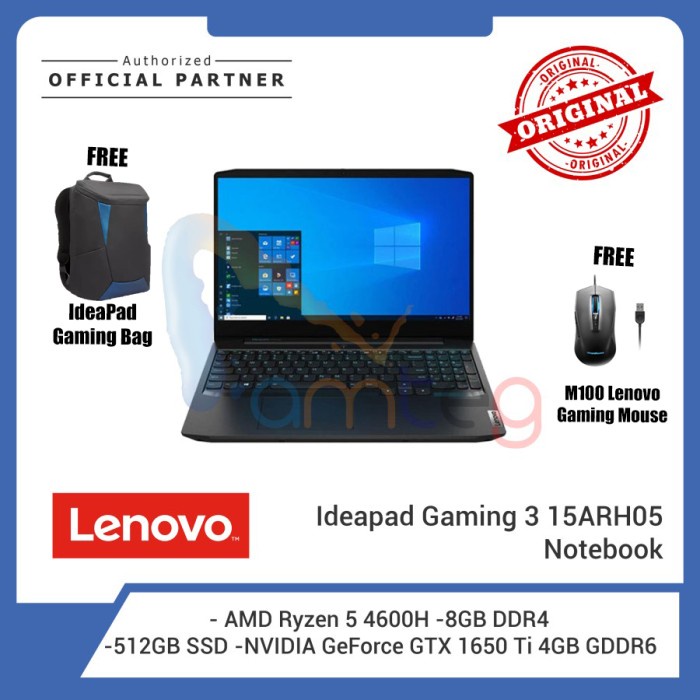 Jual LENOVO Laptop Ideapad Gaming 3 / Ryzen 5 / 8GB / 512GB [82EY00SDID ... Jual LENOVO Laptop Ideapad Gaming 3 / Ryzen 5 / 8GB / 512GB [82EY00SDID ...