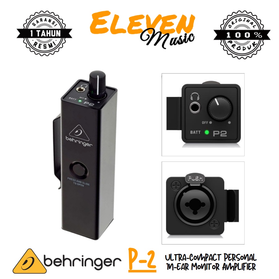 Jual Behringer P2 PowerPlay Ultra Compact Personal In-Ear Monitor ...